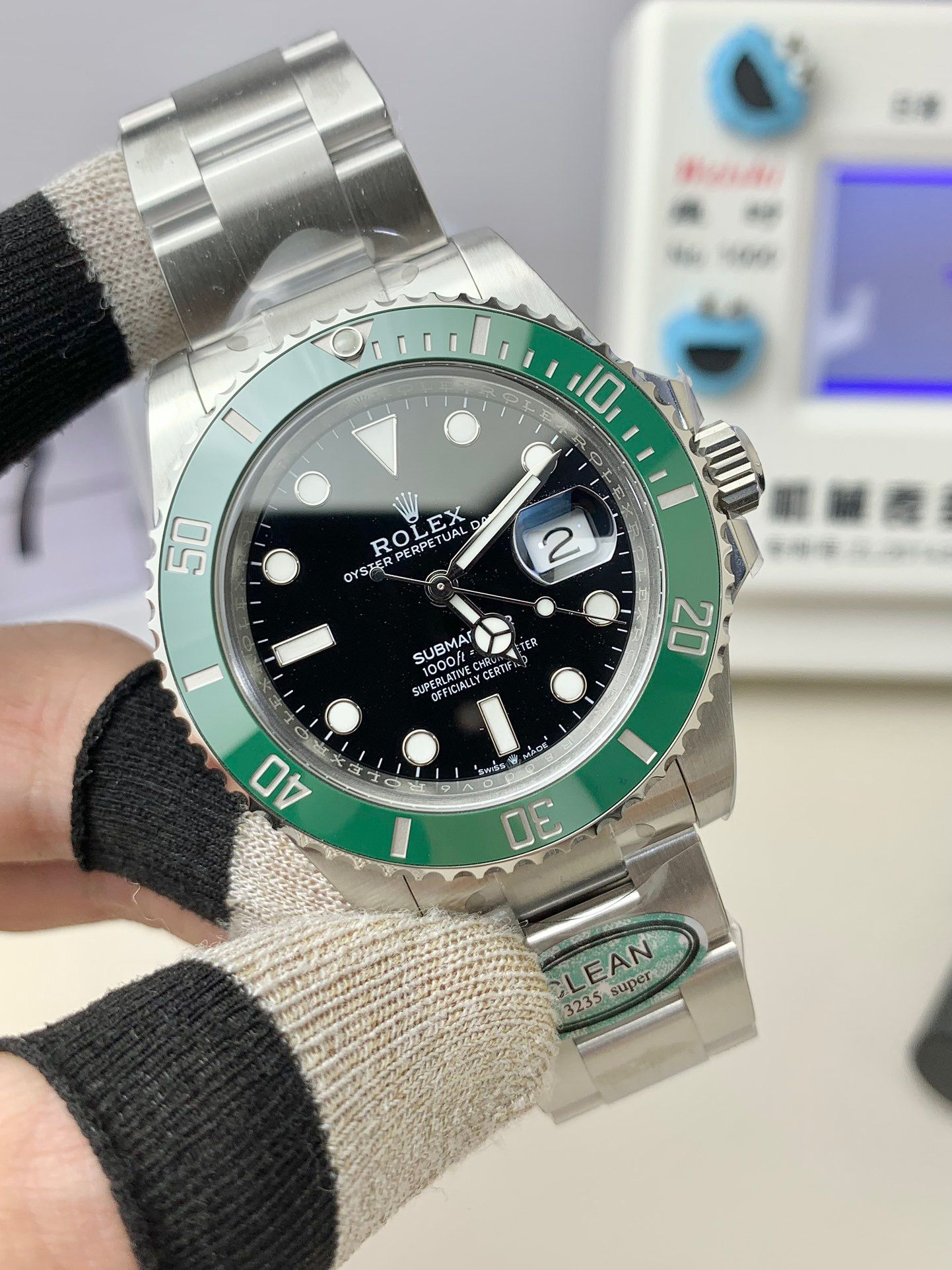 クリーン工場製ロレックス サードジェネレーション グリーンサブマリーナーの傑作レプリカ - クリーンファクトリー公式販売サイト